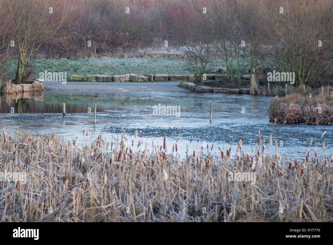 A beautifully bright winter’s morning greets Meopham in Kent. Featuring ...
