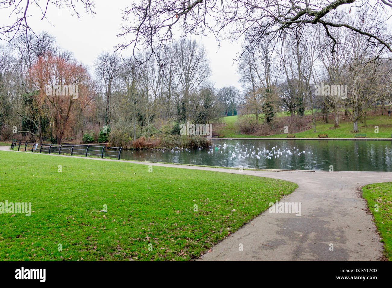 Abington Park, Northampton Stock Photo - Alamy