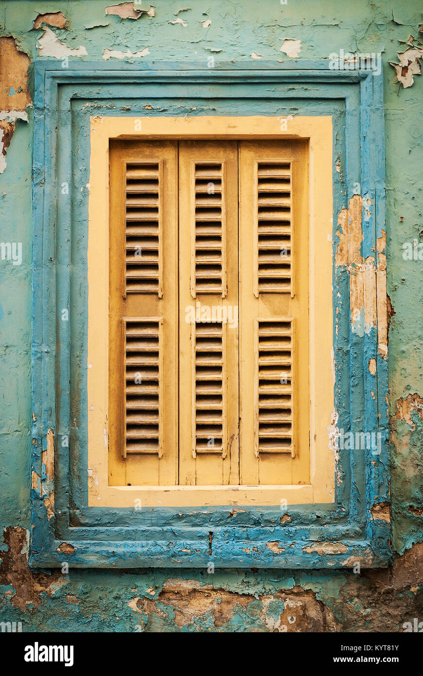 traditional house window architecture detail in la valletta old town ...