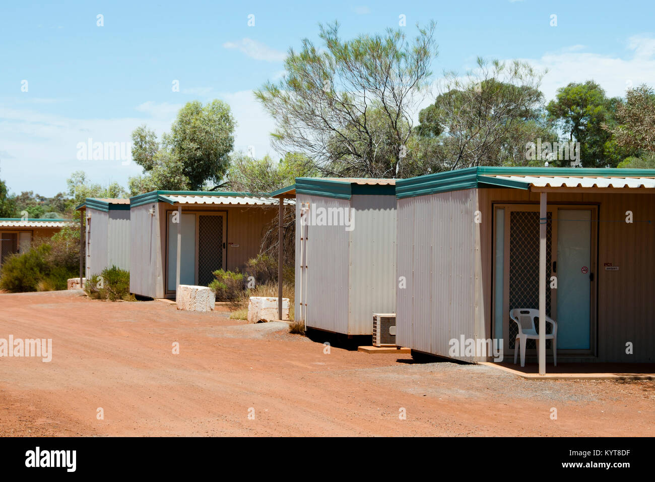 Mining Camp Accommodation Stock Photo - Alamy