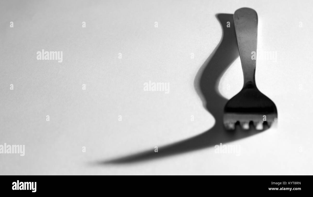 Fork Shadow High Resolution Stock Photography and Images - Alamy