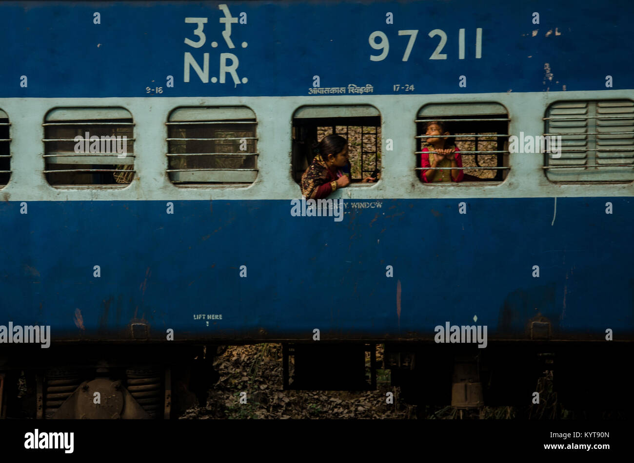 Indian train transport hi-res stock photography and images - Alamy