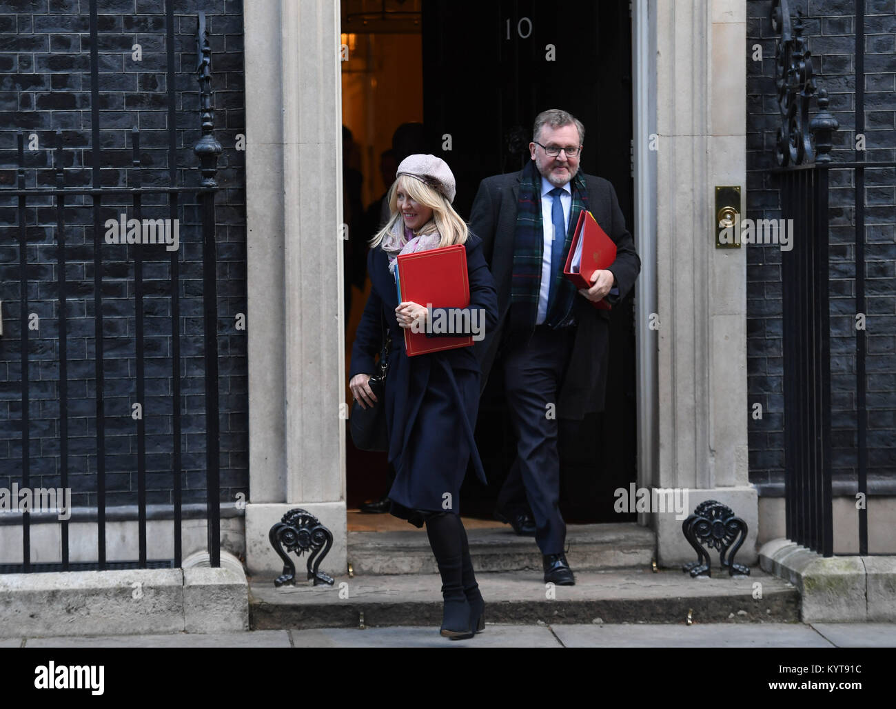 Work and Pensions Secretary Esther McVey and Scottish Secretary David ...