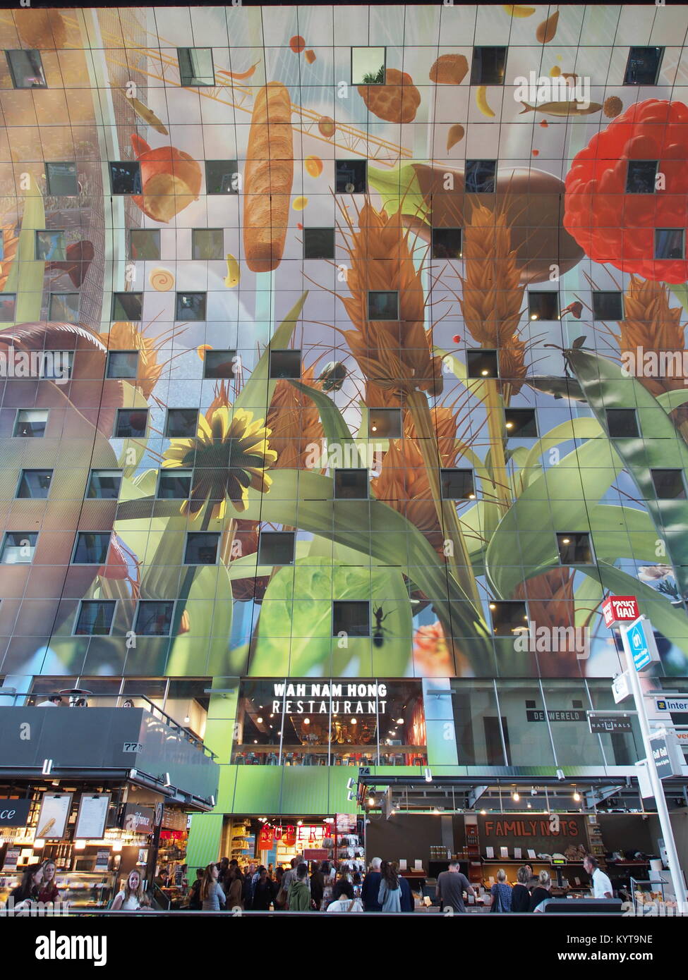 Rotterdam Food Markethall Stock Photo - Alamy