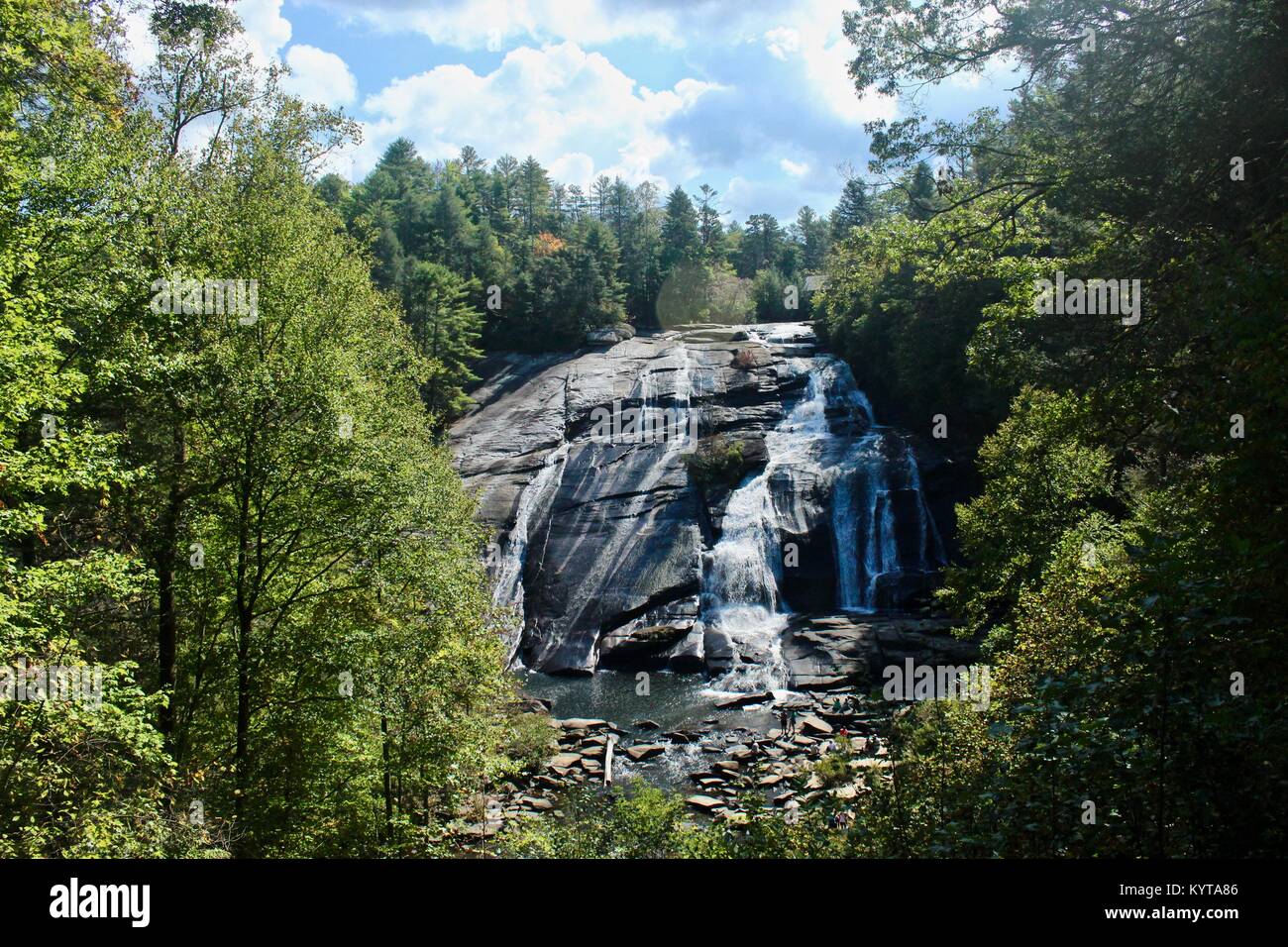 High Falls, Asheville NC Stock Photo - Alamy