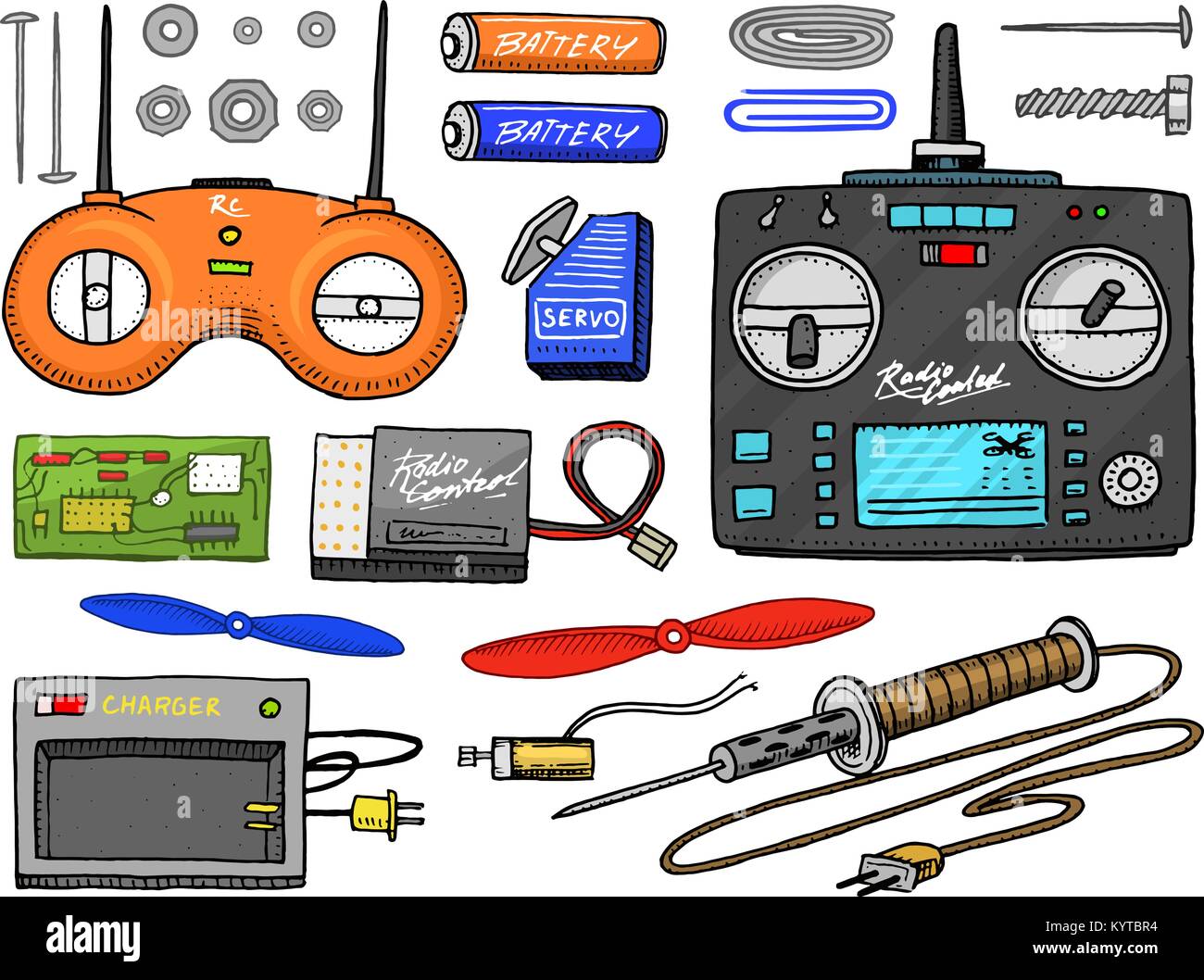 RC transport and instrument, remote control models. toys design ...