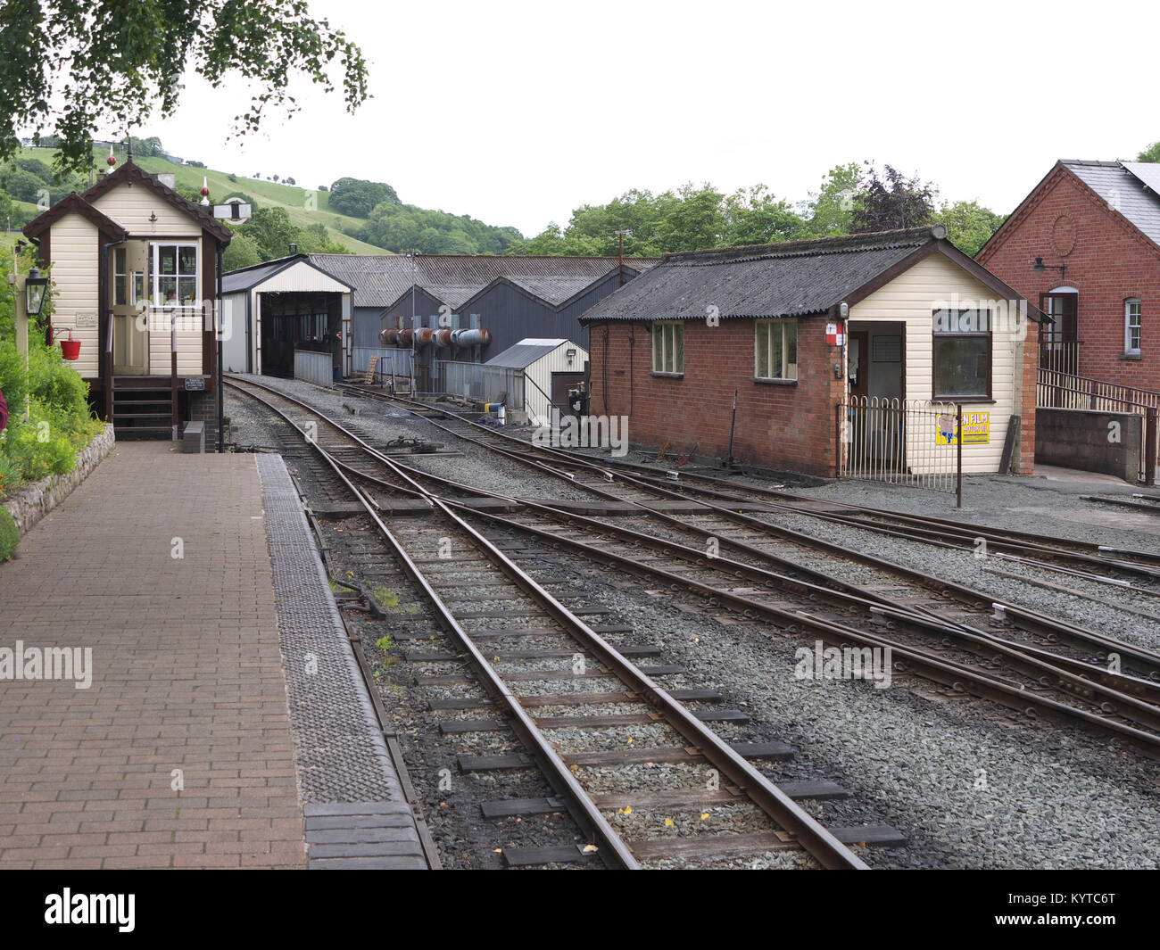 View of station on the W&L light railway Stock Photo - Alamy