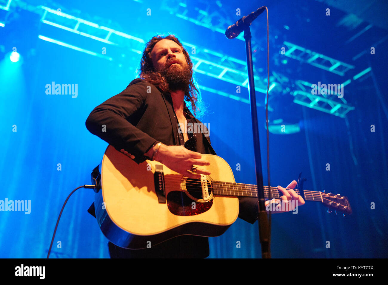 The American folk singer, songwriter and musician Joshua Tillman is ...