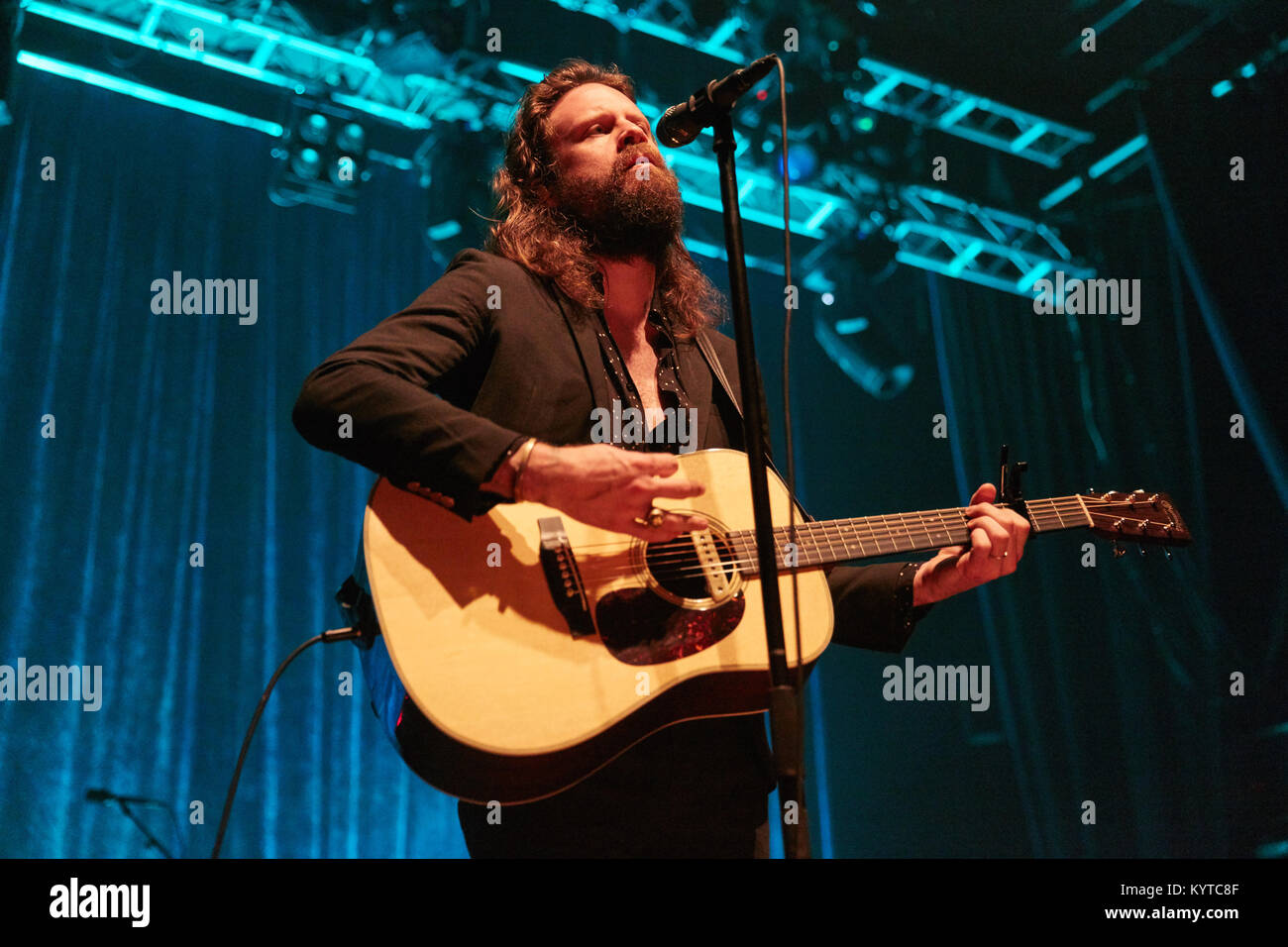 The American folk singer, songwriter and musician Joshua Tillman is ...