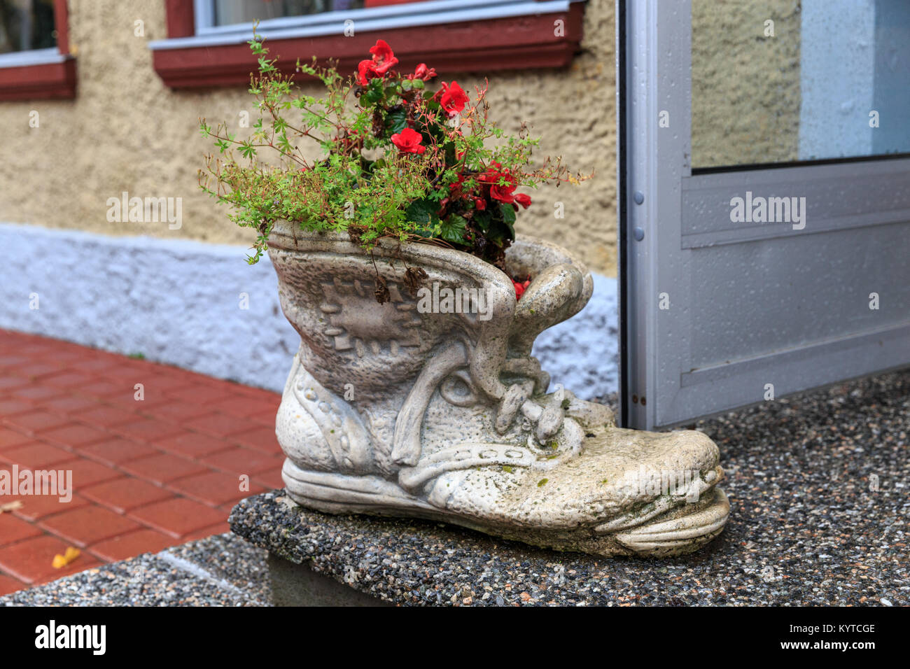 Shoe garden planter hi-res stock photography and images - Alamy