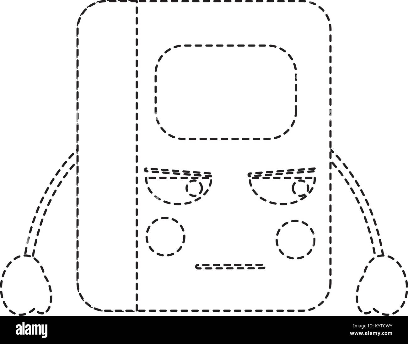 Angry notebook character cartoon hi-res stock photography and images ...