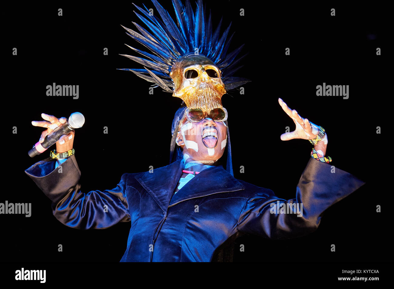 Grace Jones, the Jamaican singer, songwriter, actress and model ...