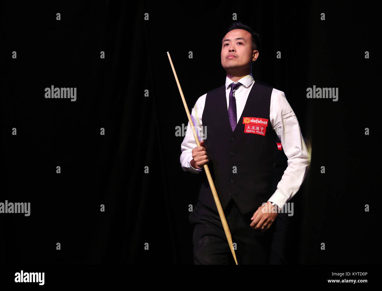 Marco Fu during day three of the 2018 Dafabet Masters at Alexandra ...