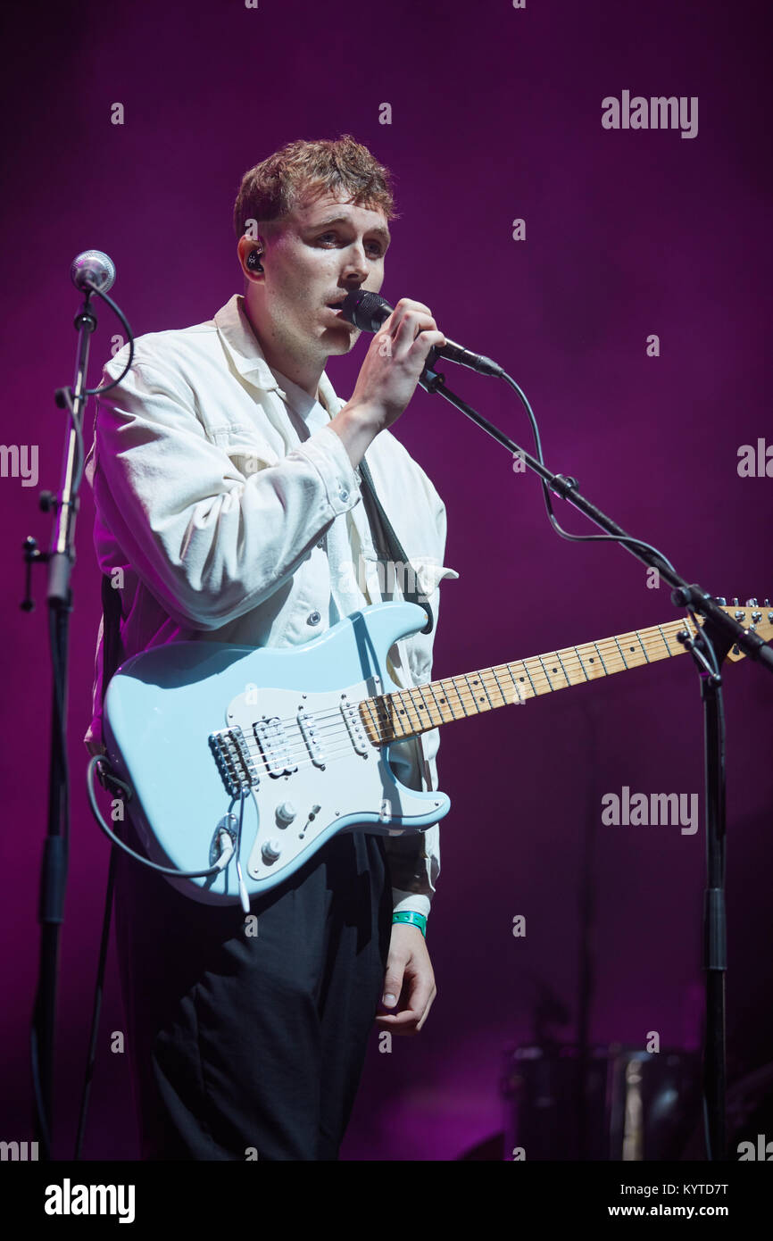 The Norwegian singer, songwriter and musician Gundelach performs live ...