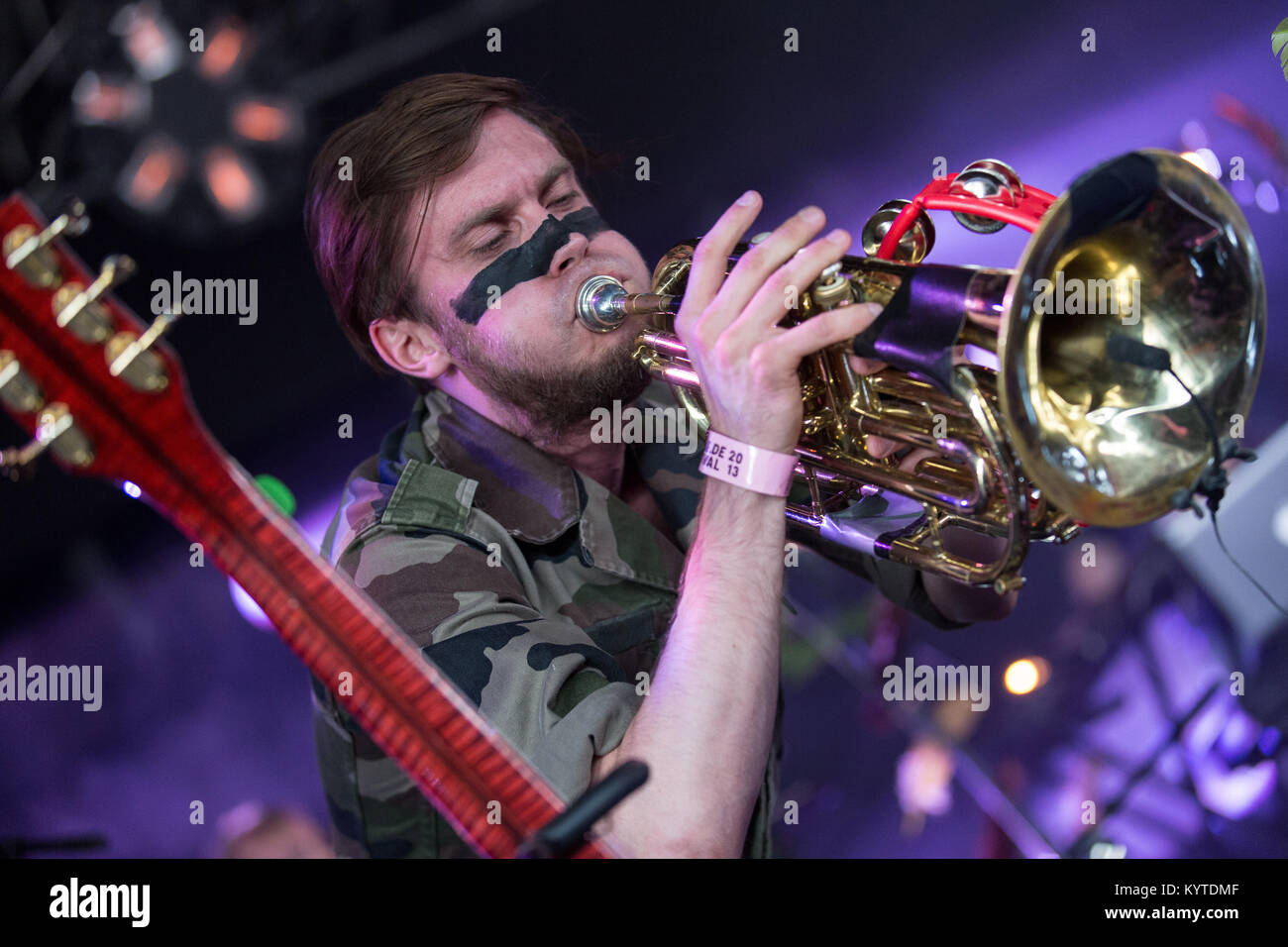 The Norwegian indie pop band Highasakite performs a live concert at the ...