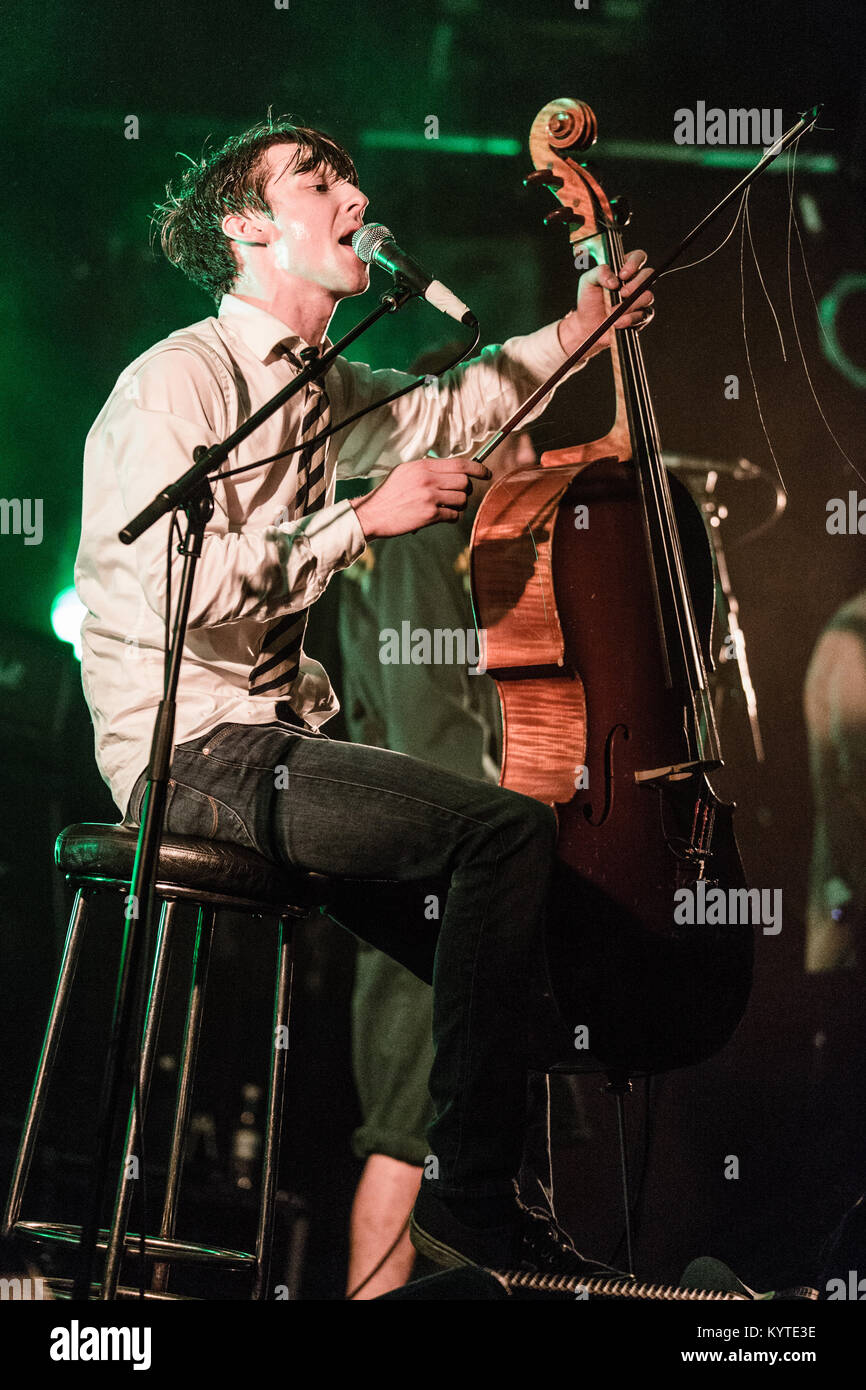 The Norwegian punk rock band Honningbarna performs a live concert at ...
