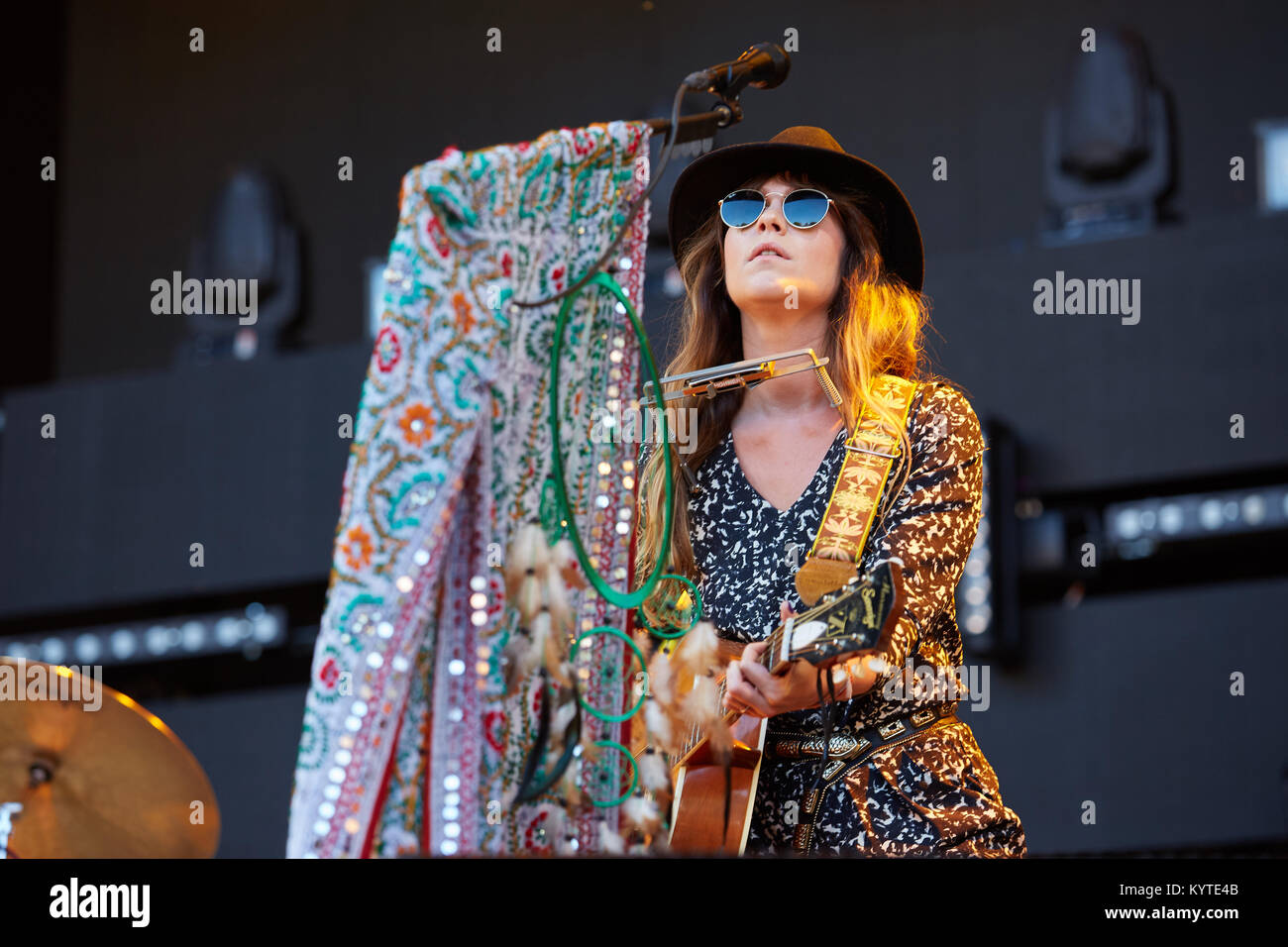 The Norwegian singer, songwriter and country musician Ida Jenshus ...