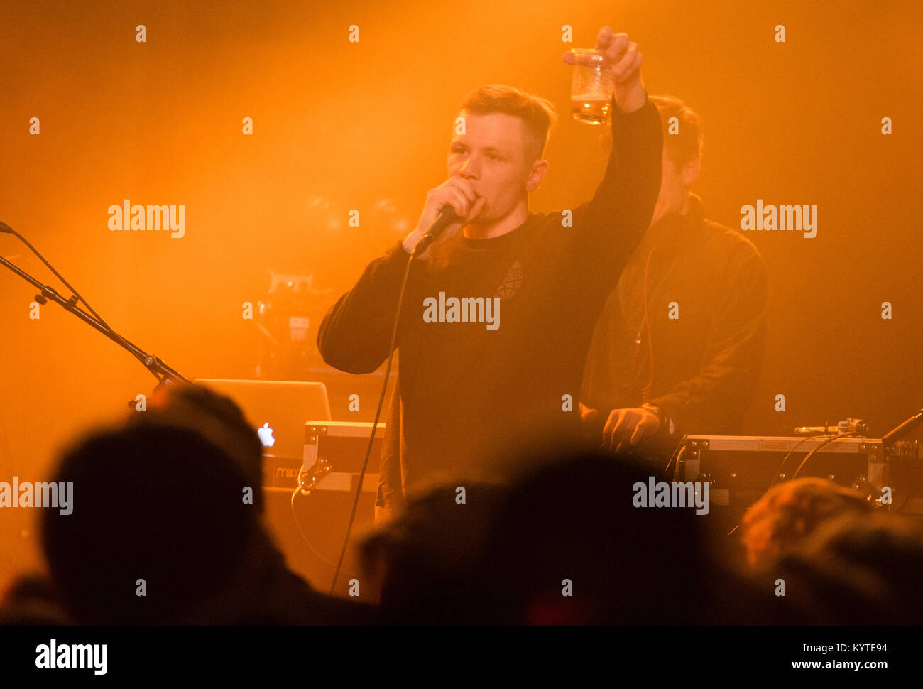 The Norwegian lyricist and rapper Ivan Ave performs a jazzy hip hop ...