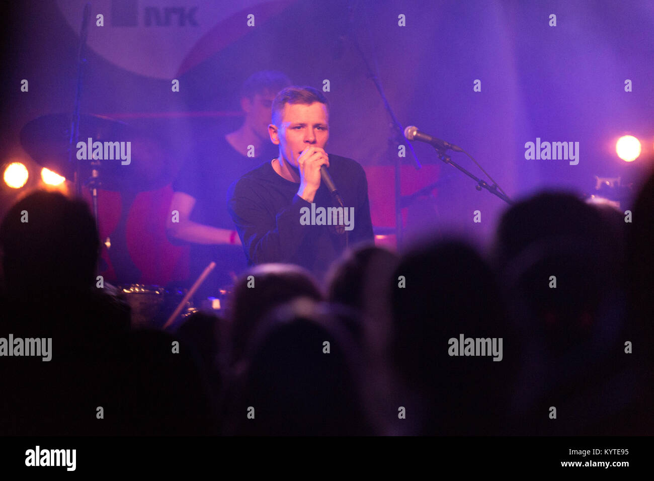 The Norwegian lyricist and rapper Ivan Ave performs a jazzy hip hop ...