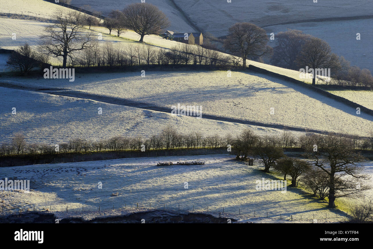 Winter in the Upper Derwent Valley Stock Photo - Alamy
