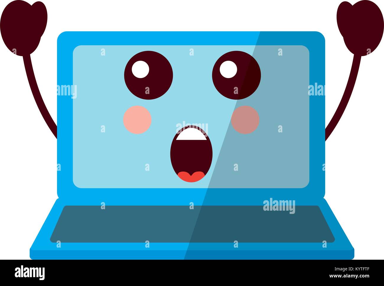 Pc surprise Stock Vector Images - Alamy