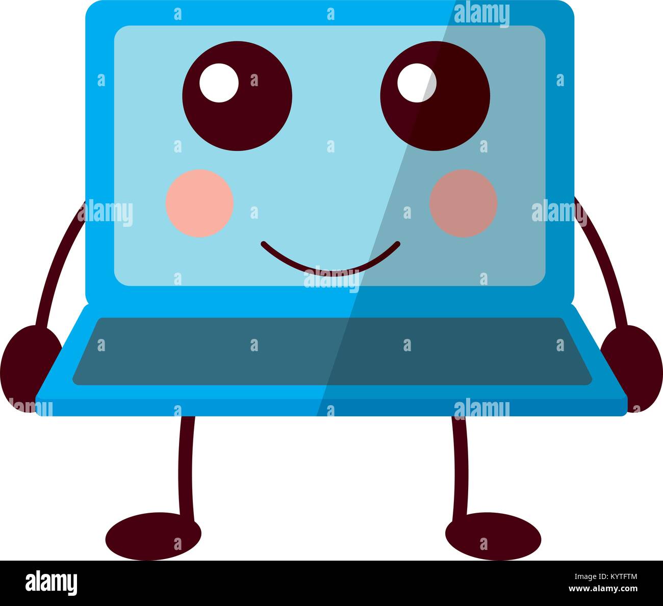 Kawaii screen computer hi-res stock photography and images - Alamy