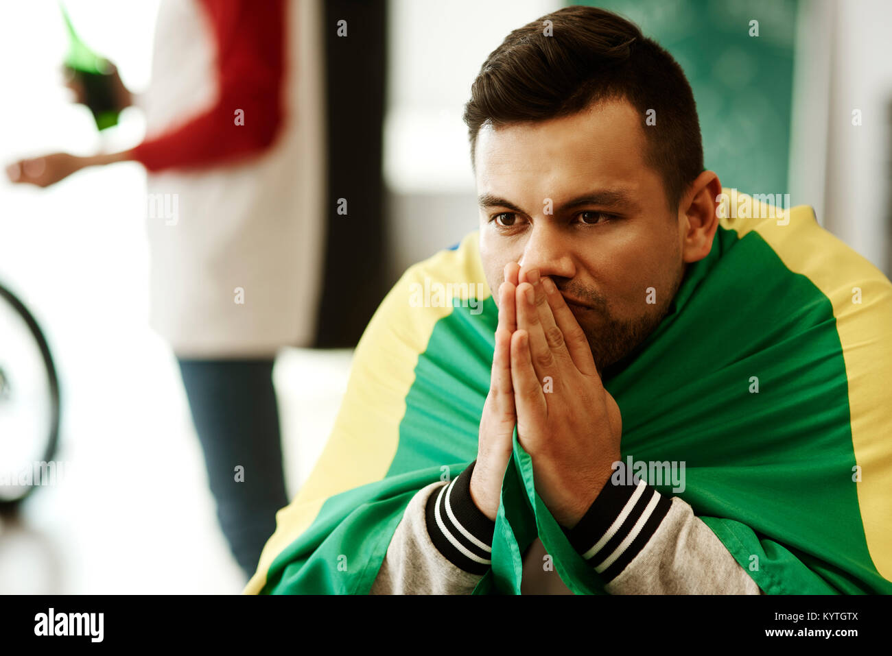 Football fans emotions hi-res stock photography and images - Alamy