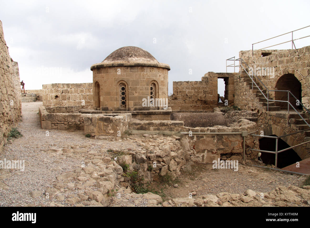 Church in fortress in Girne, North Cyprus Stock Photo - Alamy