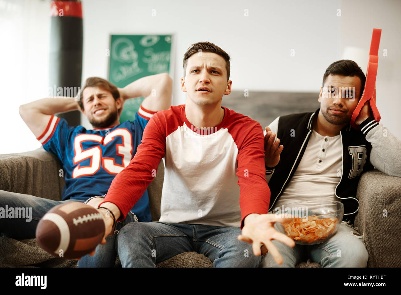 Despair disappointment football hi-res stock photography and images - Alamy