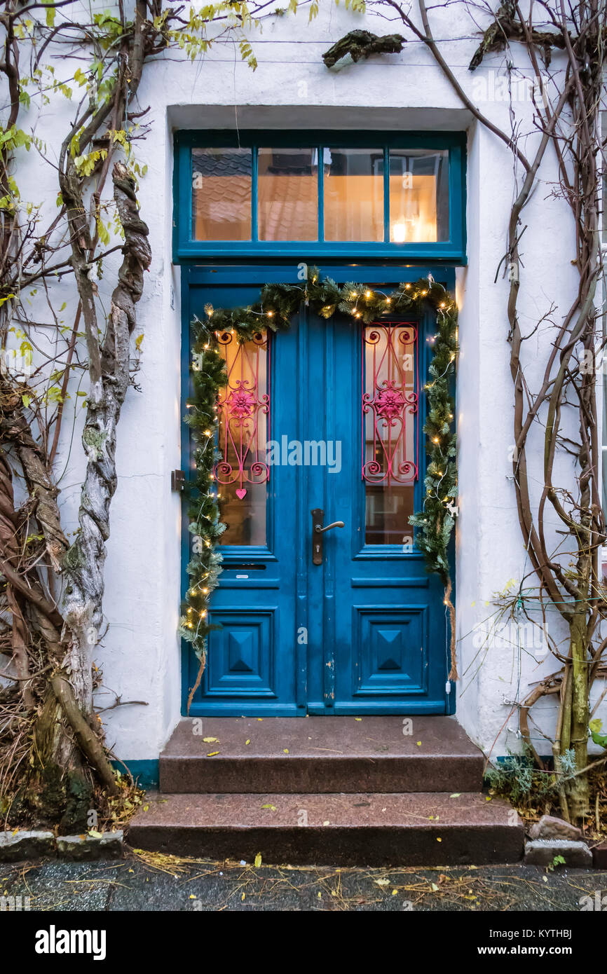 Old german door hi-res stock photography and images - Alamy