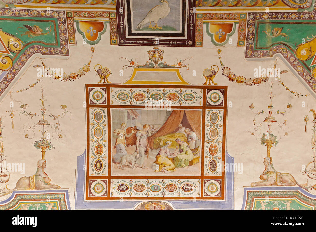 Villa Farnese,Jupiter Room Stock Photo - Alamy