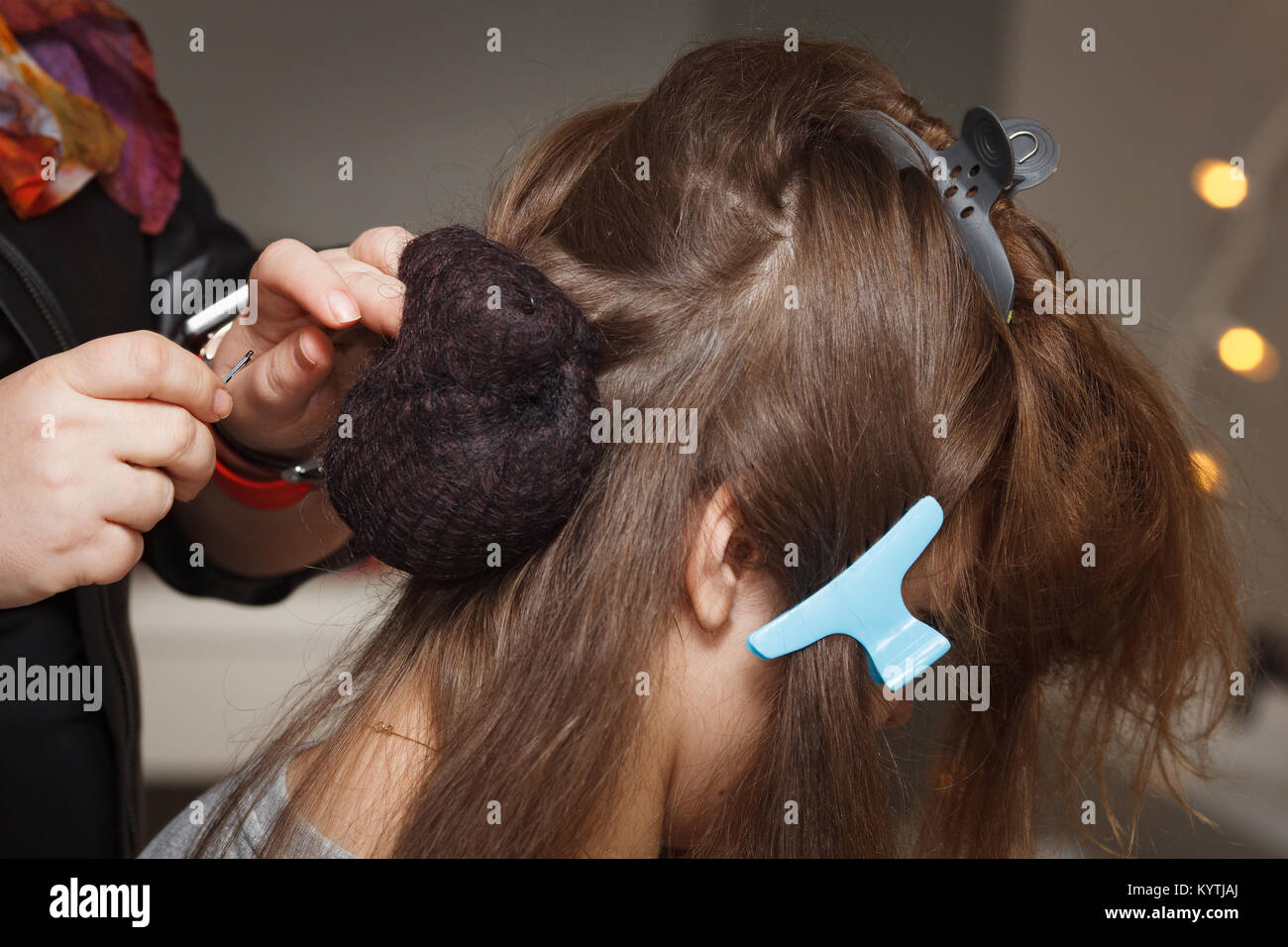 Professional braiding hi-res stock photography and images - Alamy