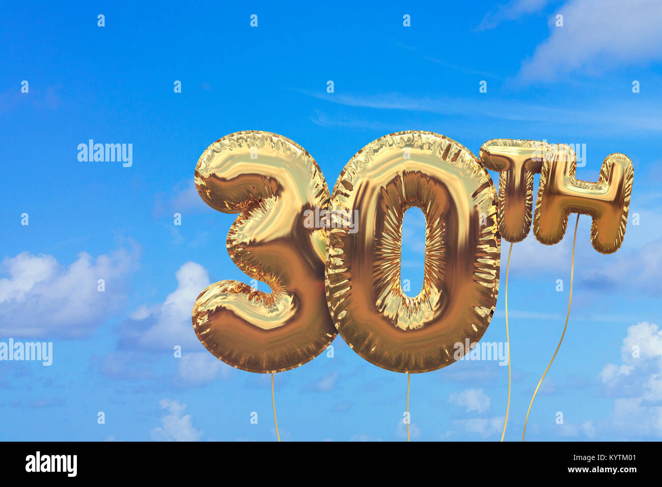 30th birthday background banner hi-res stock photography and images - Alamy