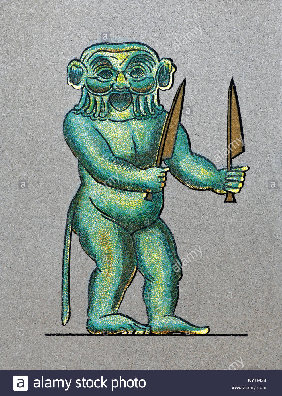 Ancient egypt god bes hi-res stock photography and images - Alamy