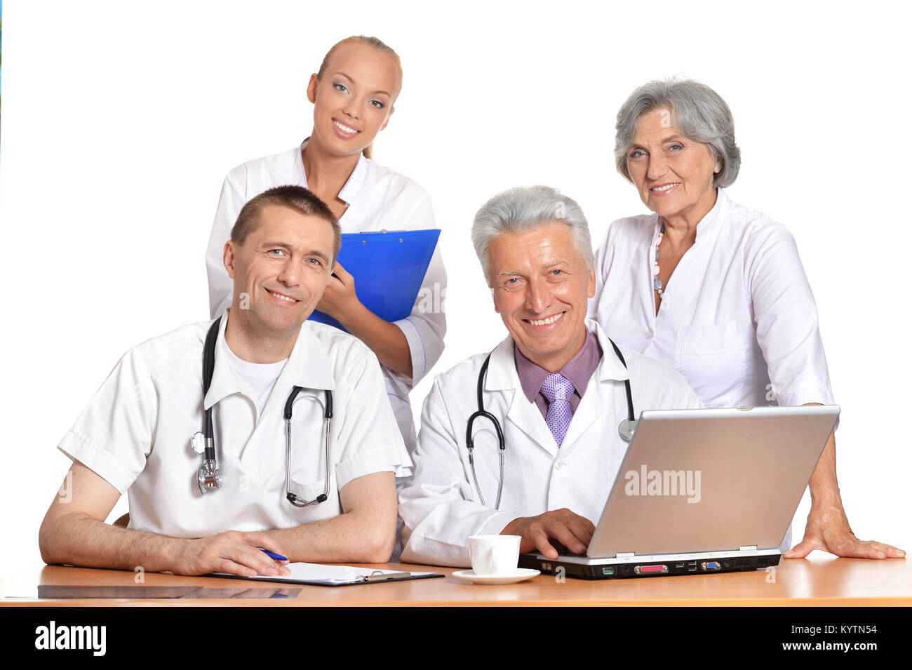 group of doctors on meting Stock Photo - Alamy