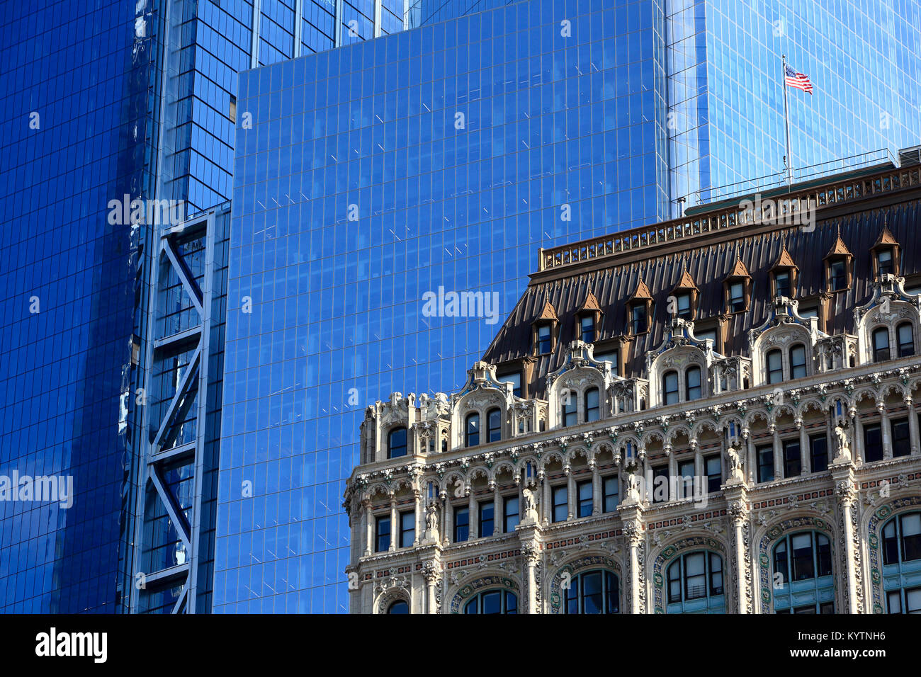 Facade exterior front nyc ny new york manhattan hi-res stock ...