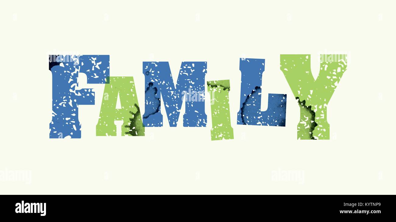 Retro families Stock Vector Images - Alamy