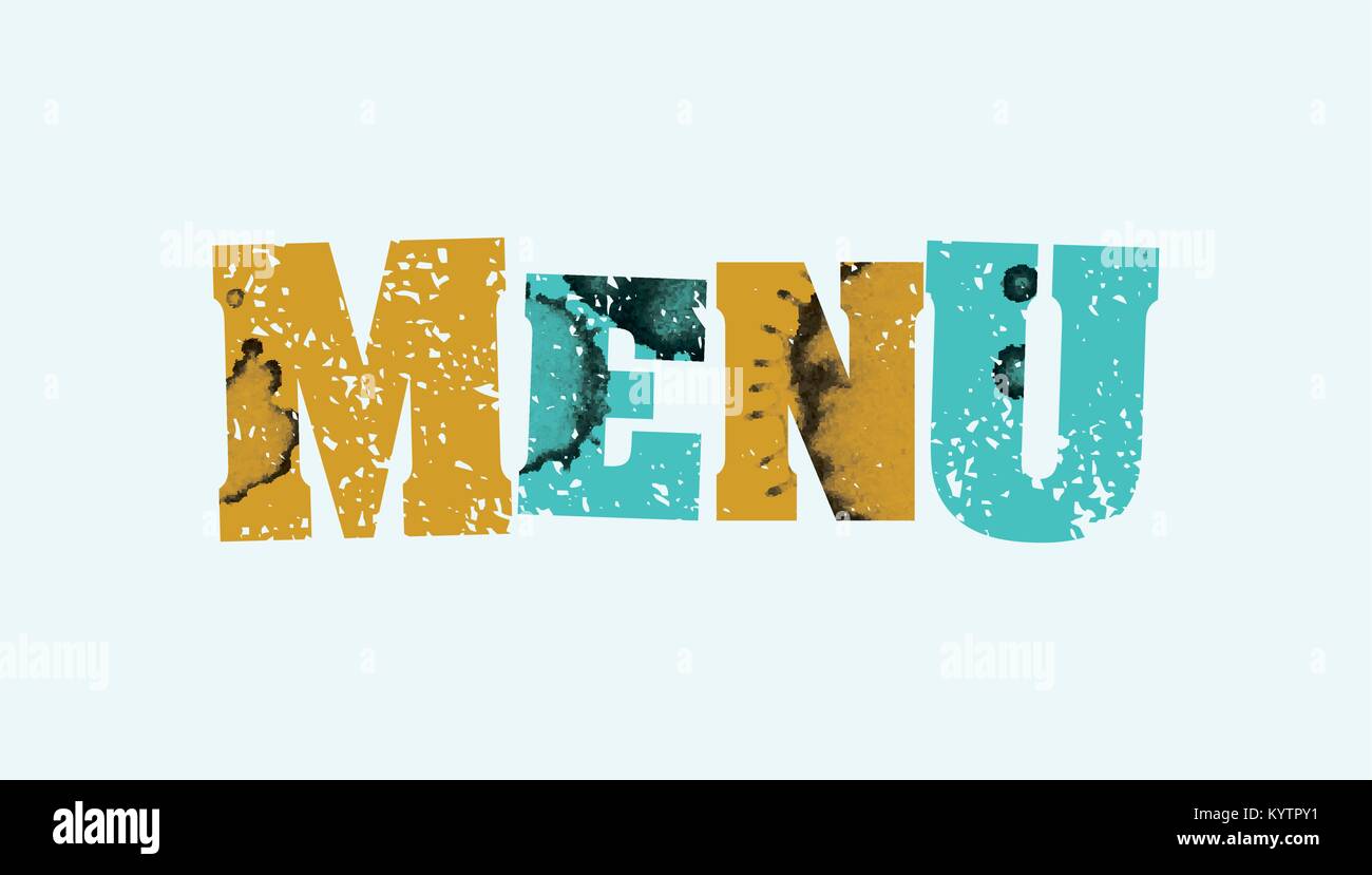 Food illustration printed Stock Vector Images - Alamy