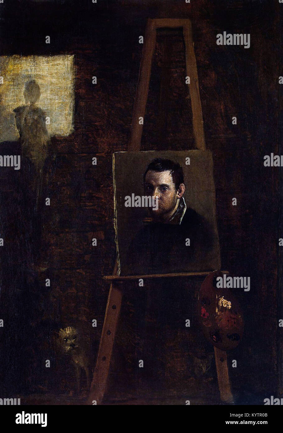 Annibale Carracci - Self portrait Stock Photo - Alamy