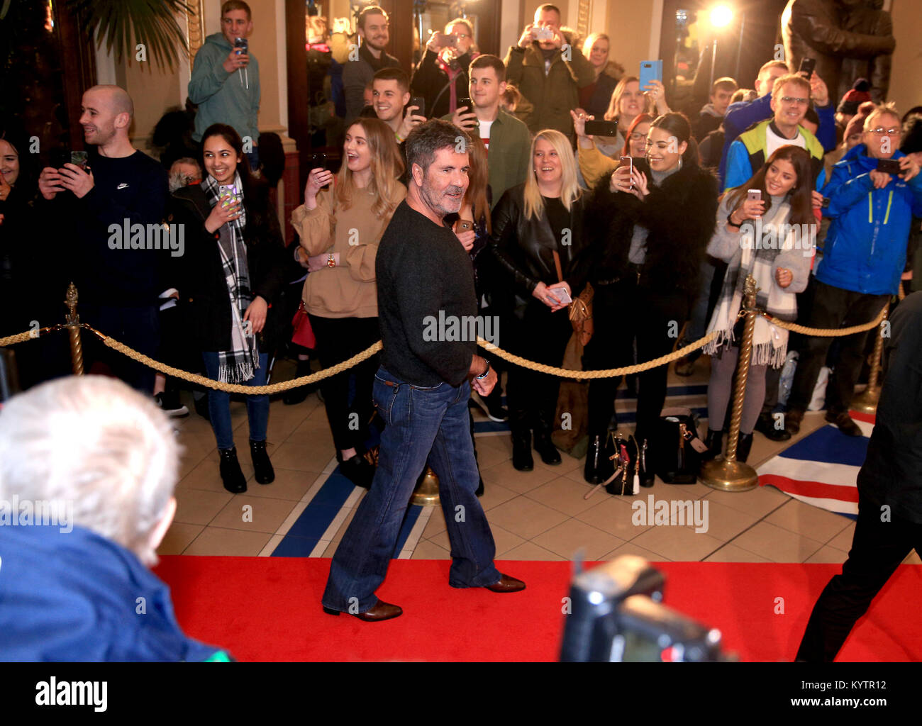 Simon Cowell attending the Britain's Got Talent Photocall at the Opera ...