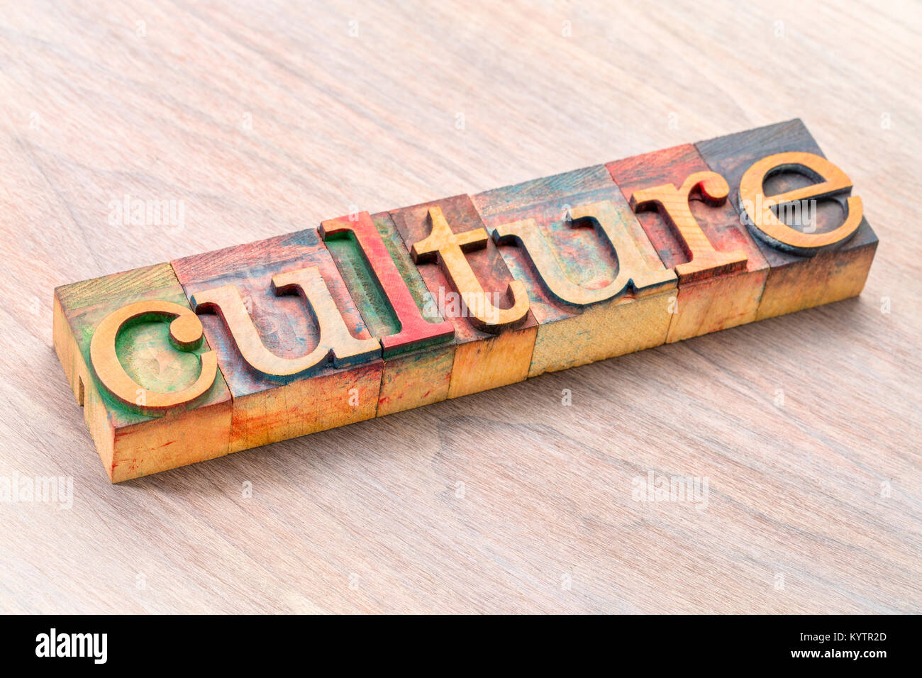 culture - word abstract in letterpress wood type printing blocks Stock ...