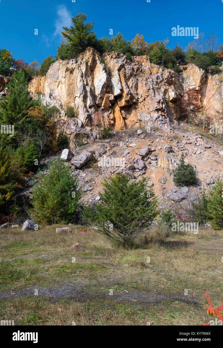 A beautiful autumn day at Abelman's Gorge State Natural Area, on ...