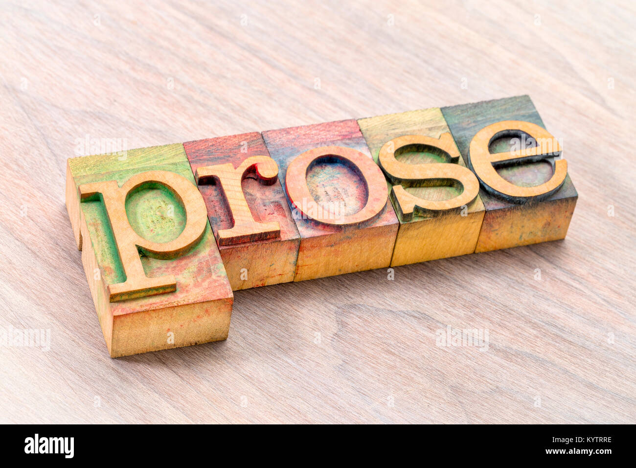 Prose text hi-res stock photography and images - Alamy