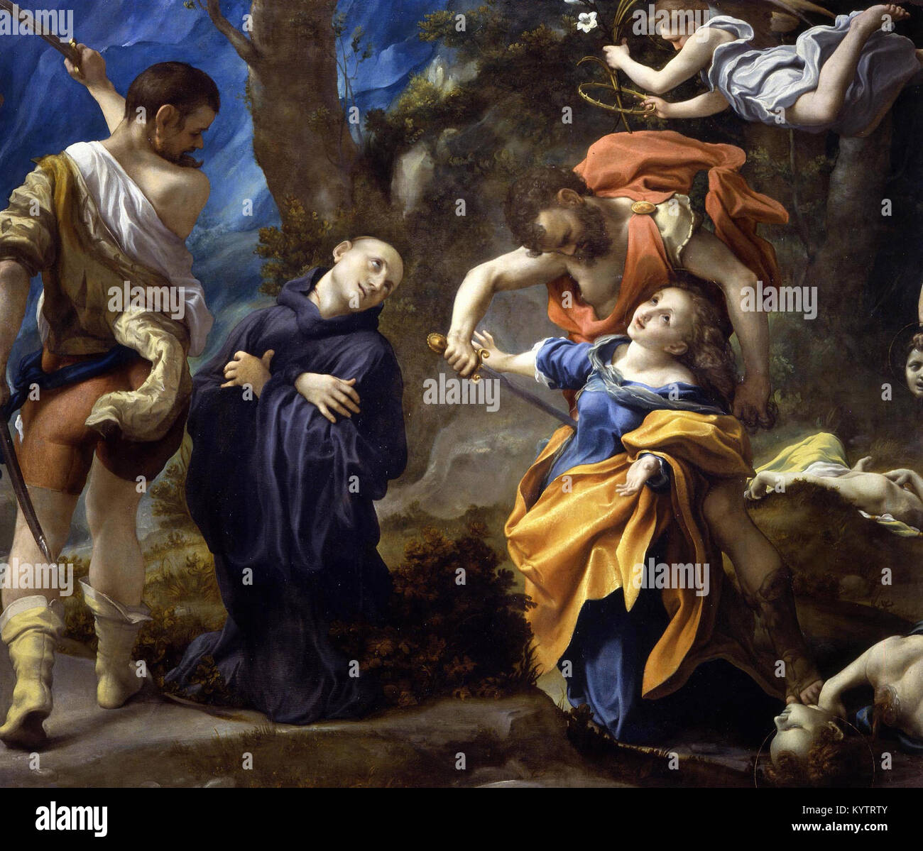Correggio - Martyrdom of Four Saints Stock Photo - Alamy