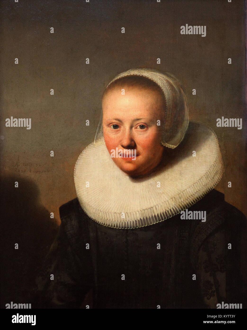 Jacob Gerritsz CUYP - Portrait of a woman - 1638 Stock Photo - Alamy