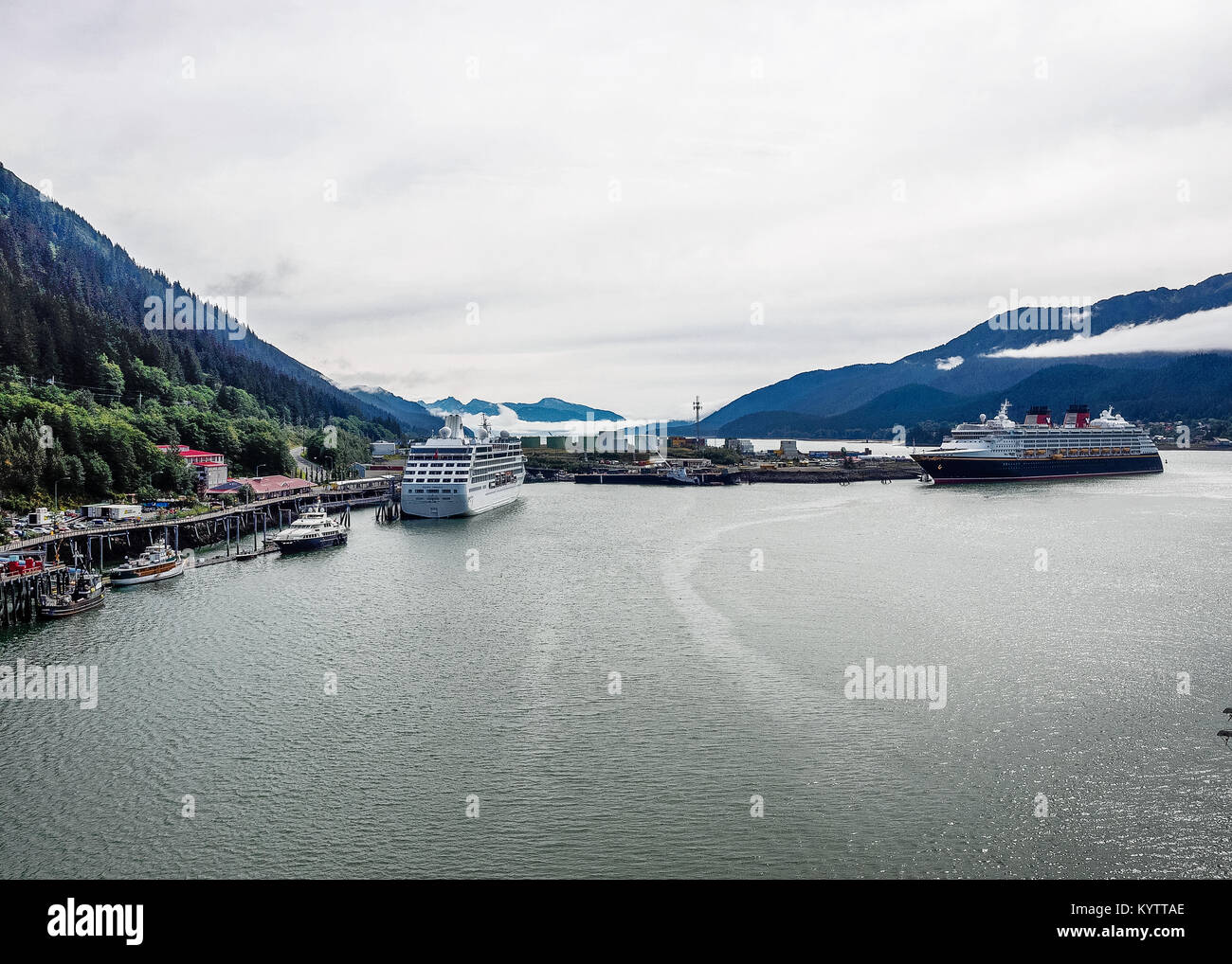 Juneau, state capitol of Alaska Stock Photo - Alamy