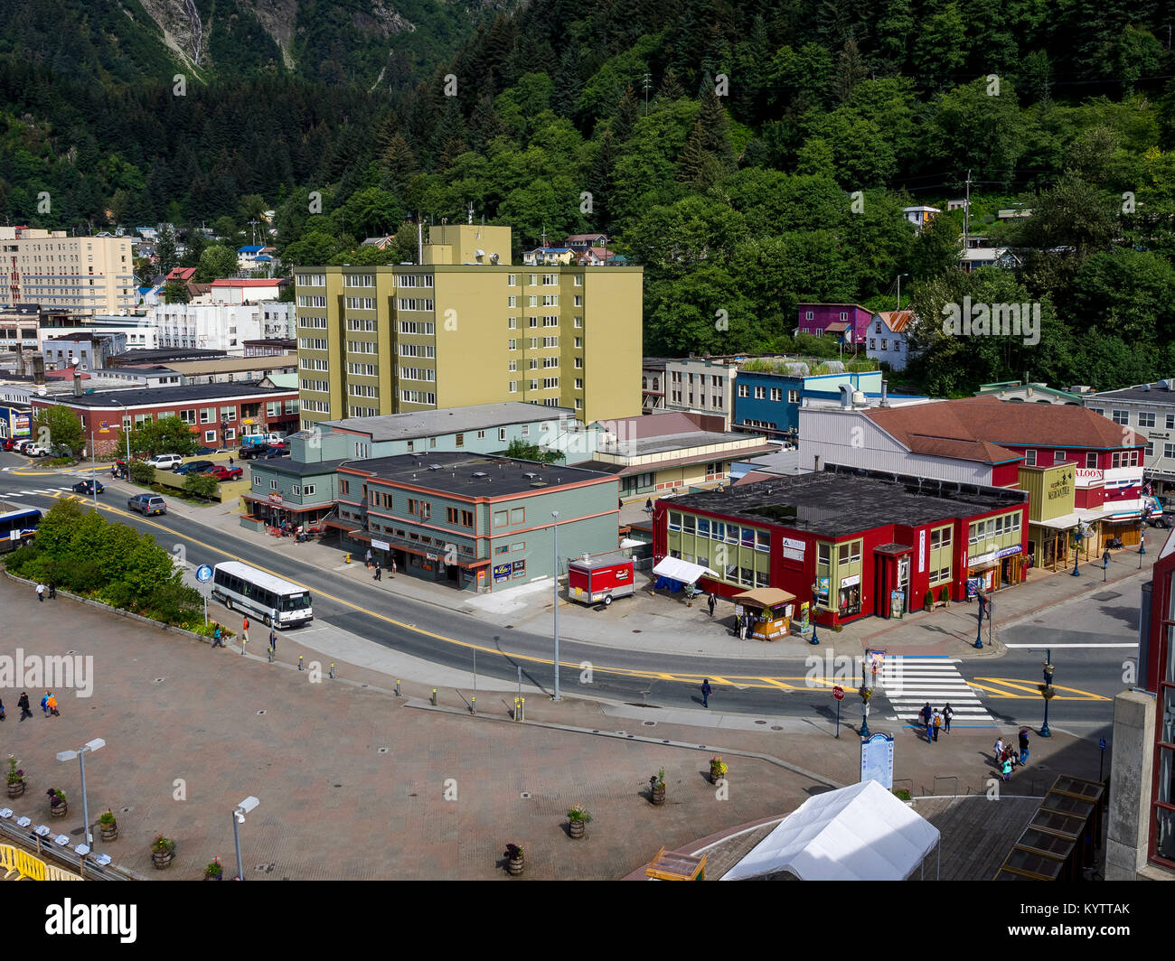 Juneau, state capitol of Alaska Stock Photo - Alamy