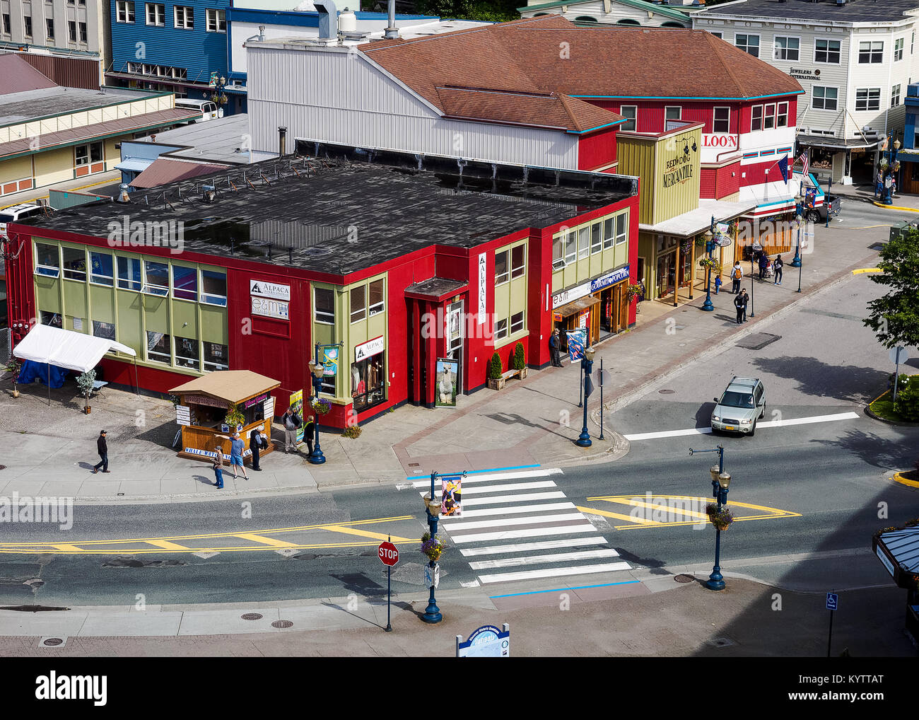 Juneau, state capitol of Alaska Stock Photo - Alamy