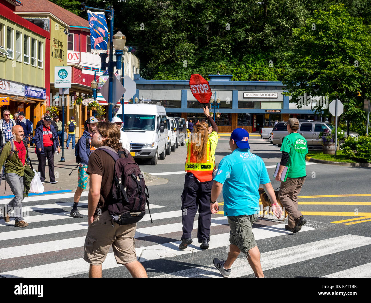 Juneau, state capitol of Alaska Stock Photo - Alamy