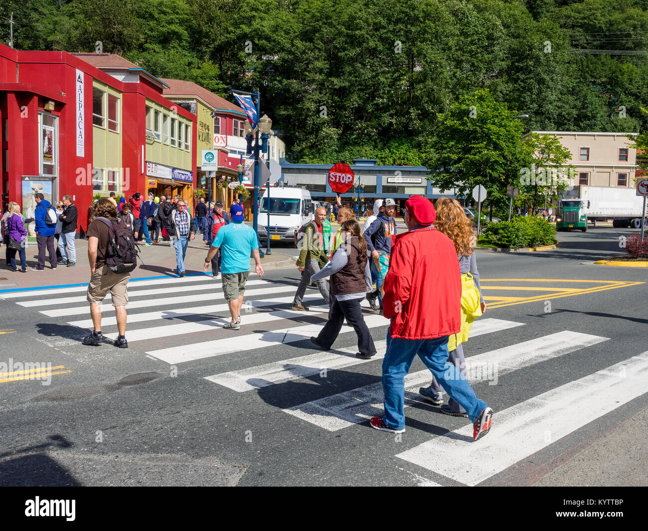 Juneau, state capitol of Alaska Stock Photo - Alamy